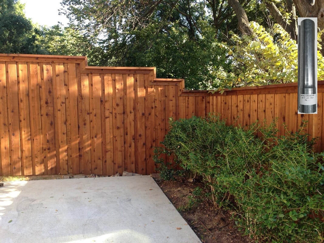 fence extensions for concrete posts